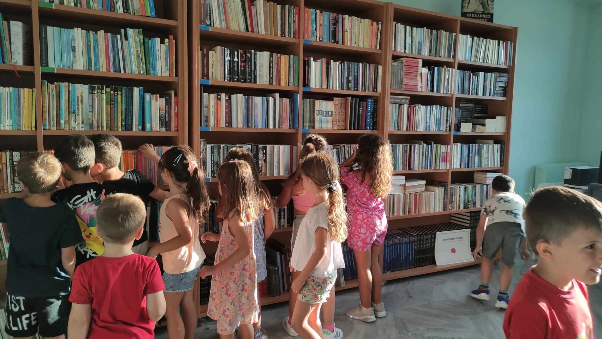 Οργάνωση Βιβλιοθήκης του Σχολείου Ανάφης